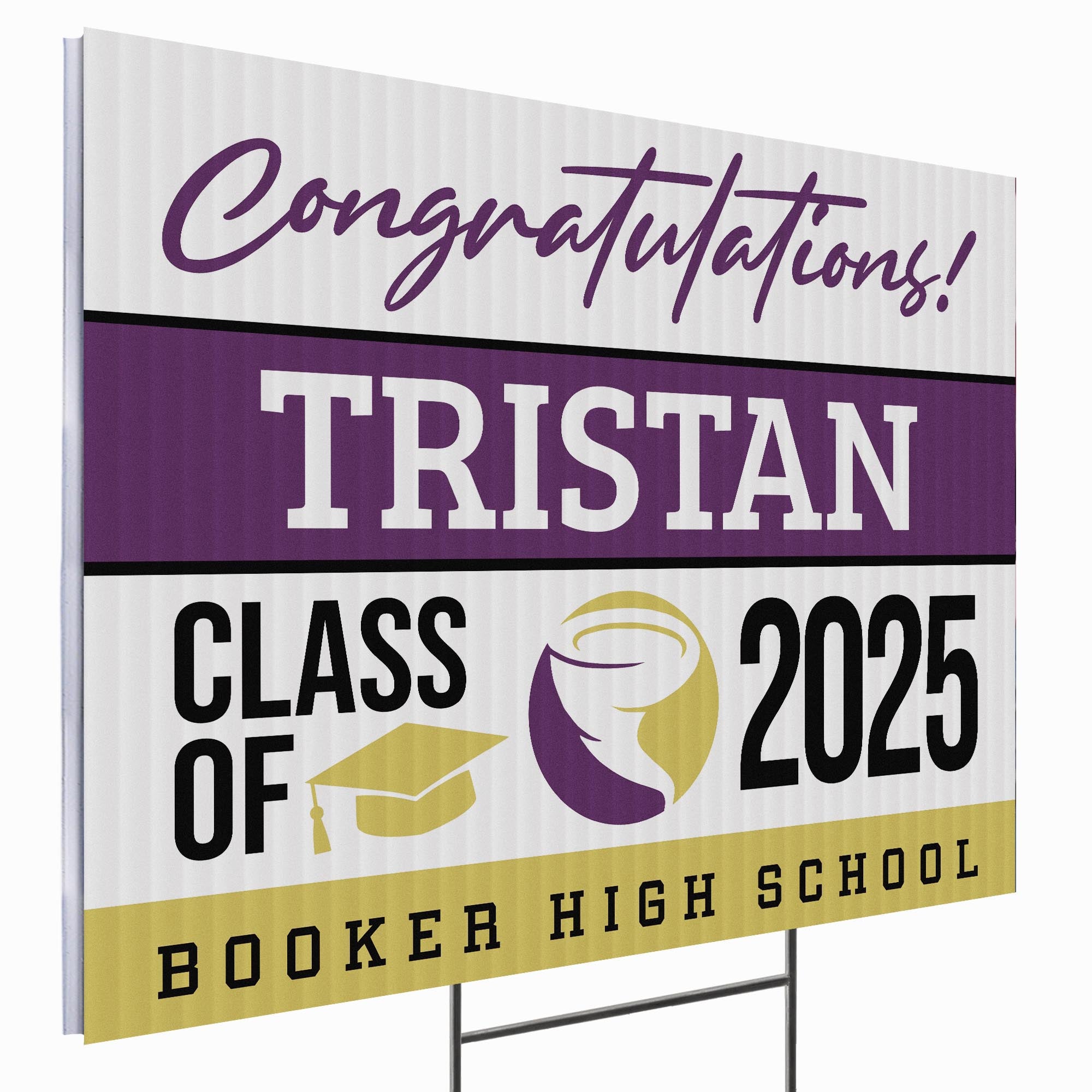 Booker High School Design 1 – Yard Sign Wizards