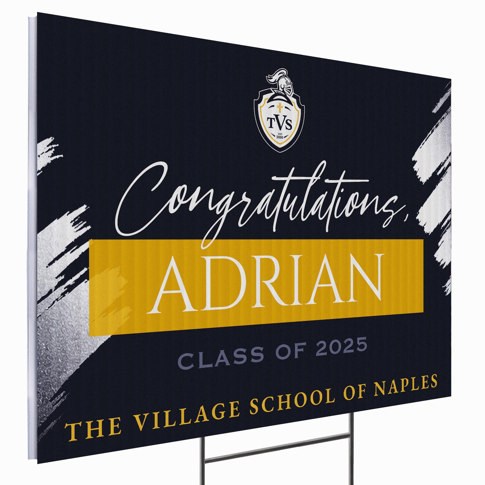 The Village School of Naples Design 4 – Yard Sign Wizards